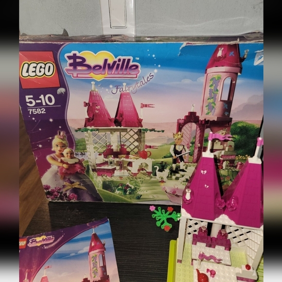 Lego | Toys | Lego Belville Fairytale Girl Set 7582 Royal Summer Palace ...